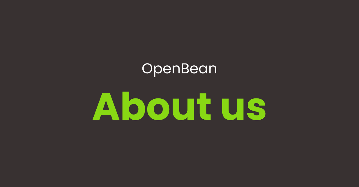 About us | OpenBean 💚
