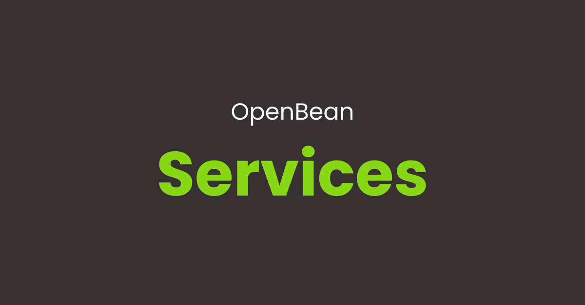 Services | OpenBean 💚
